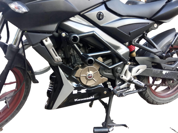 KAWASAKI FOR NS150,NS160,NS200 WITH DUAL SLIDER AND SEMIFULL BELLYPAN ...