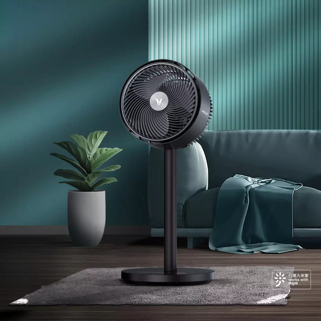 Viomi Smart Circulation Fan | 99 Air Volume Speed Setting, Bionic Blade ...