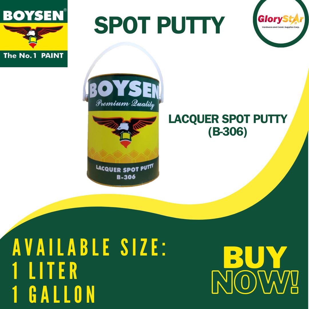 BOYSEN PAINT LACQUER SPOT PUTTY | Lazada PH