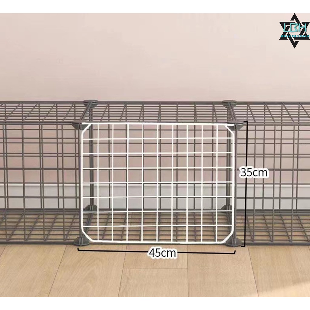 COD 3545cm DIY Stackable Pet Playpen Crate For Puppy, Cats, Rabbits ...