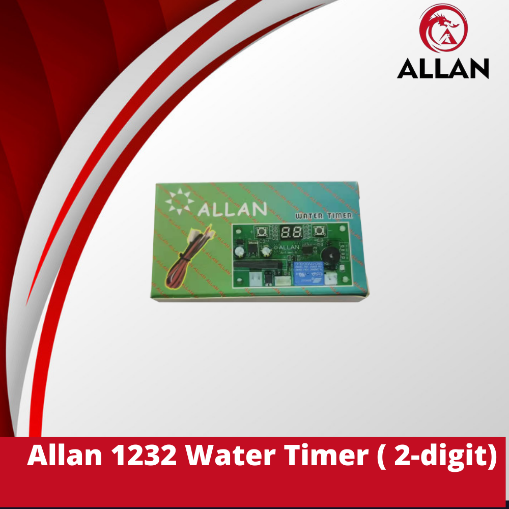 Allan 1232 Water Timer(2 digit ) Digital With timer for Automatic water ...