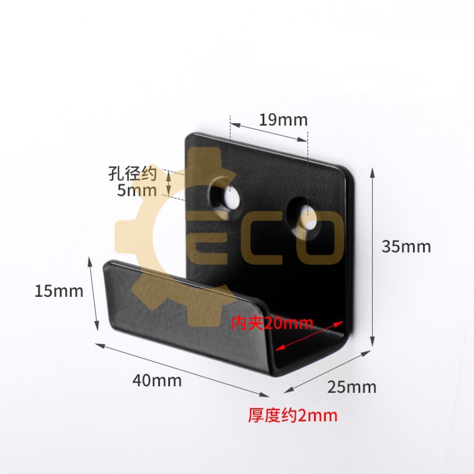 ECO 1Pcs Tile Wall Mount Bracket Stainless Steel Billboard Holder ...