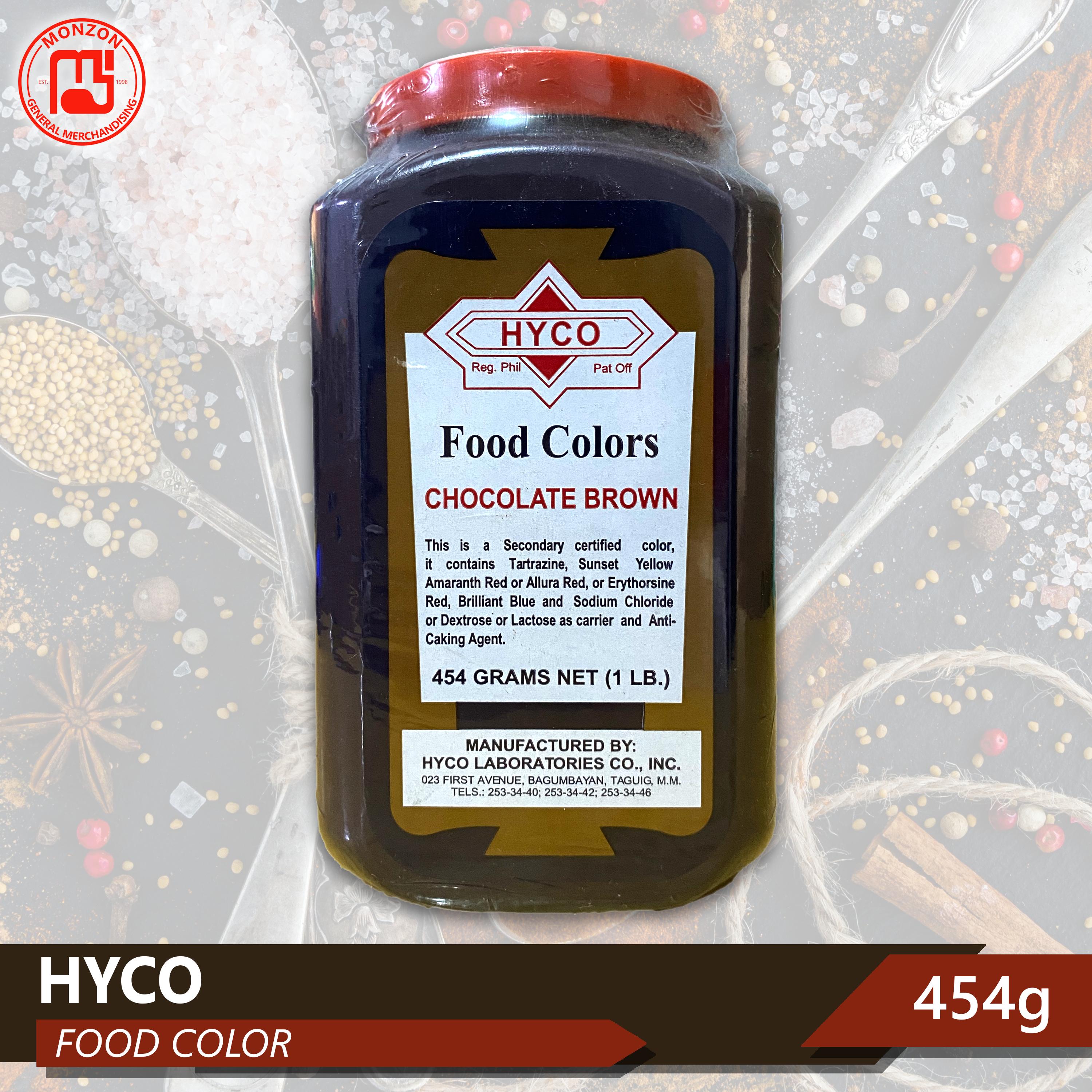 Hyco Food Colors Chocolate Brown 454g | Lazada PH
