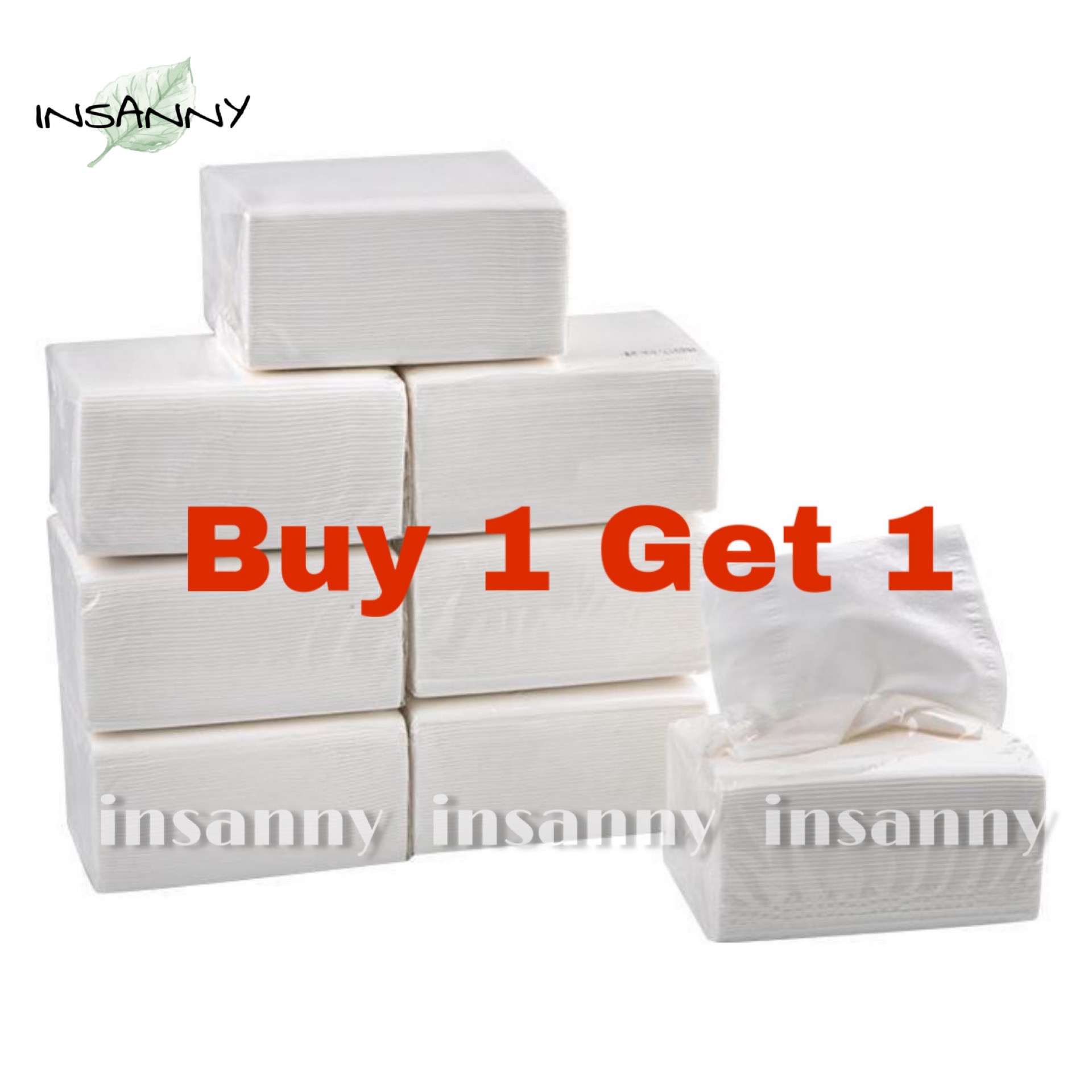 2packs Native Wood Pulp Facial Tissue Interfolded Paper Tissue | Lazada PH