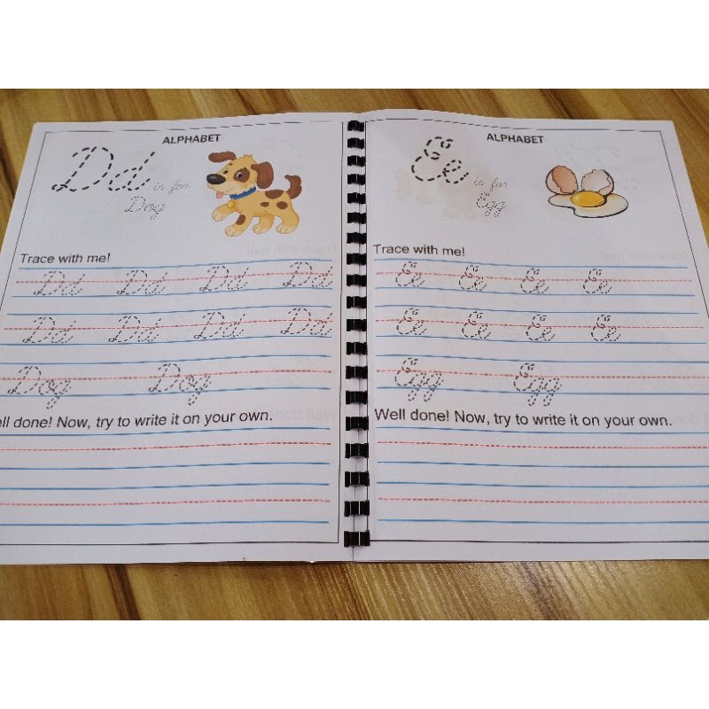 Personalized CURSIVE Name Tracing/ Alphabet Workbook | Lazada PH
