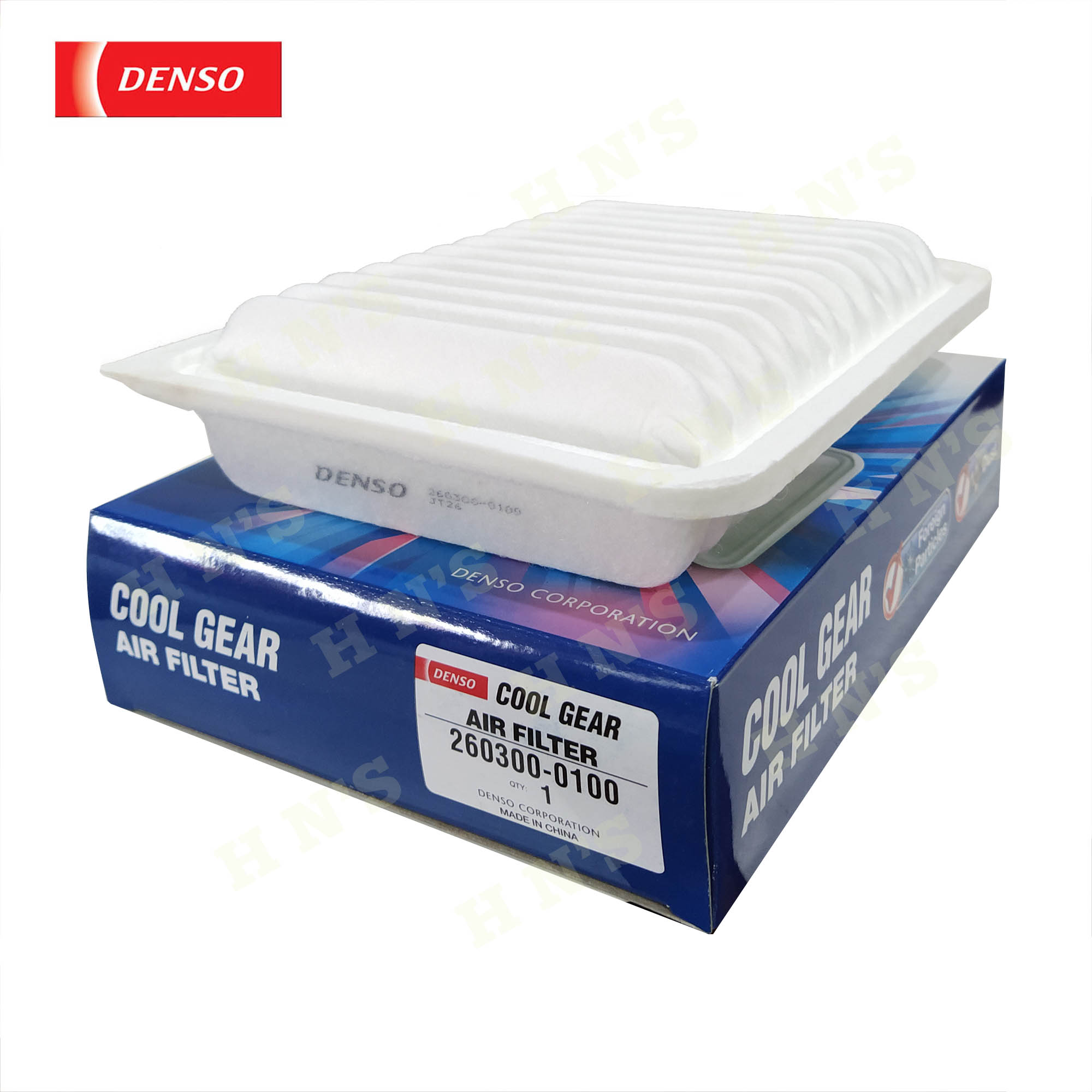Denso Cool Gear Air Filter 260300-0100 for Toyota Vios ( 2008 - up ...