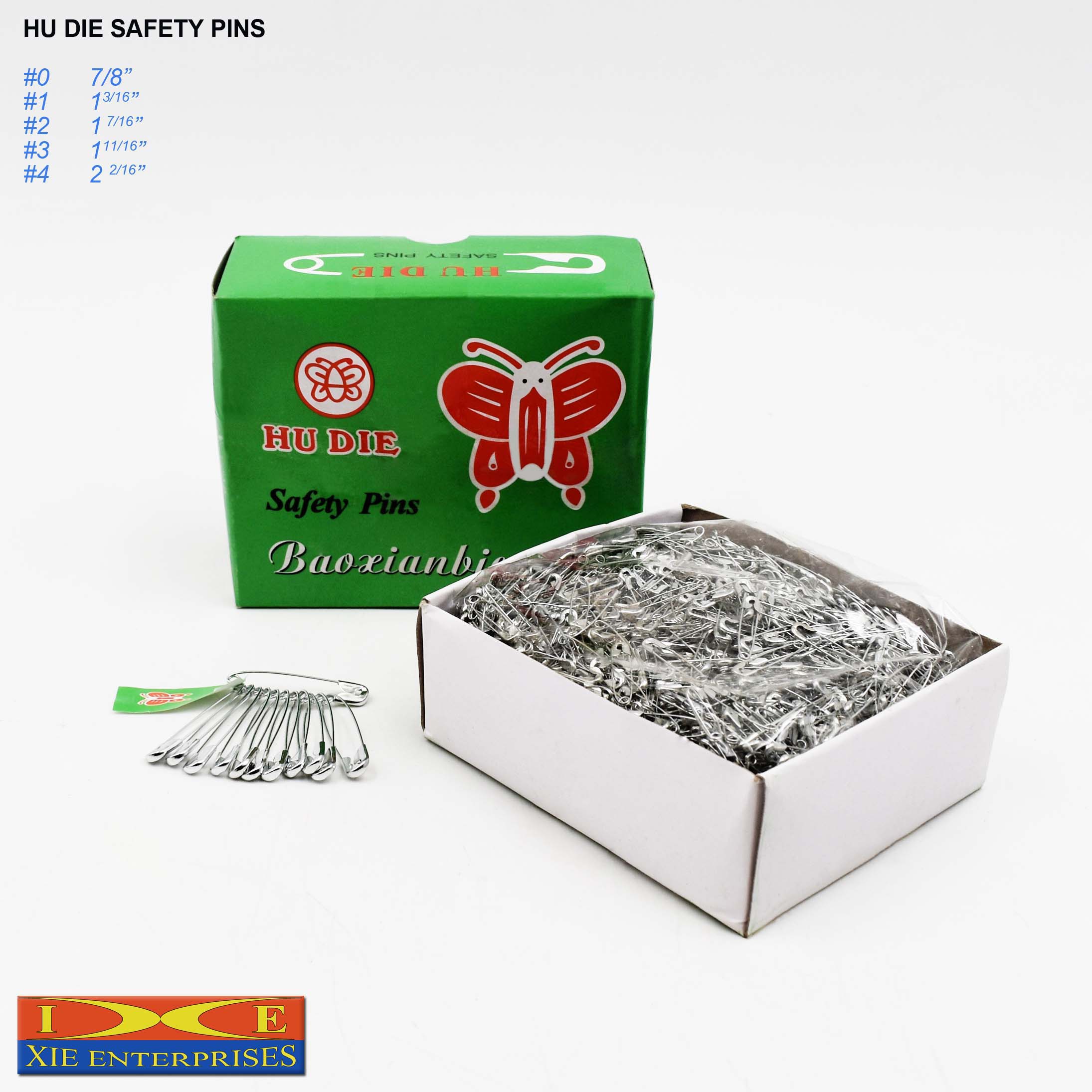 Safety Pins / Perdible (Box) #0 - #4 (NEW XIE ENTERPRISES) | Lazada PH