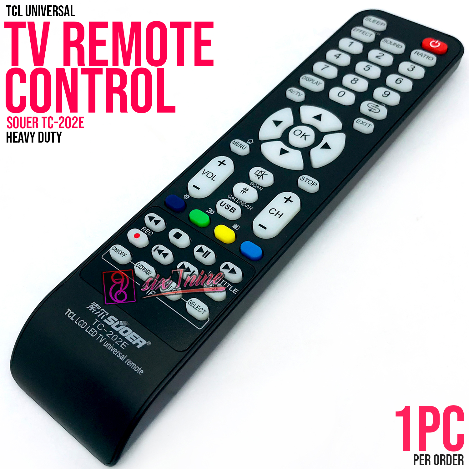 TCL Universal TV Remote Control SOUER TC-202E Heavy Duty | Lazada PH