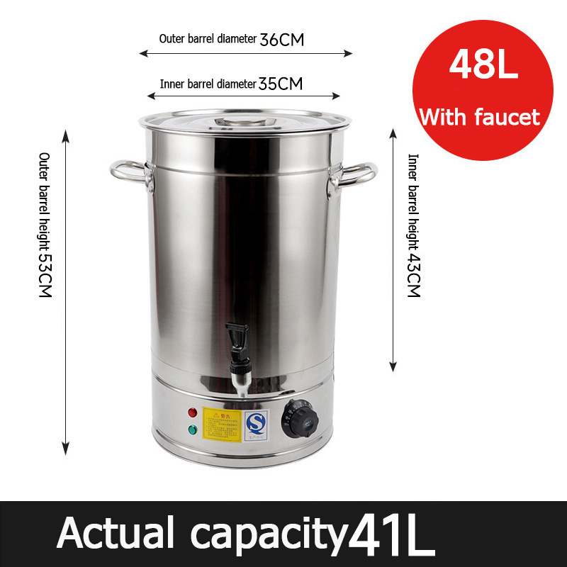 Stainless Steel Electric Hot Water Bucket Restaurant Commercial Machine ...