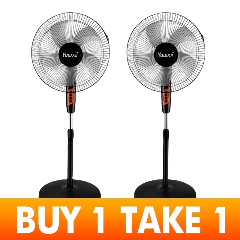 Yowxii Buy 1 Take 1 Electric Fan 16/18 Inch Stand Fan Strong Wind ...
