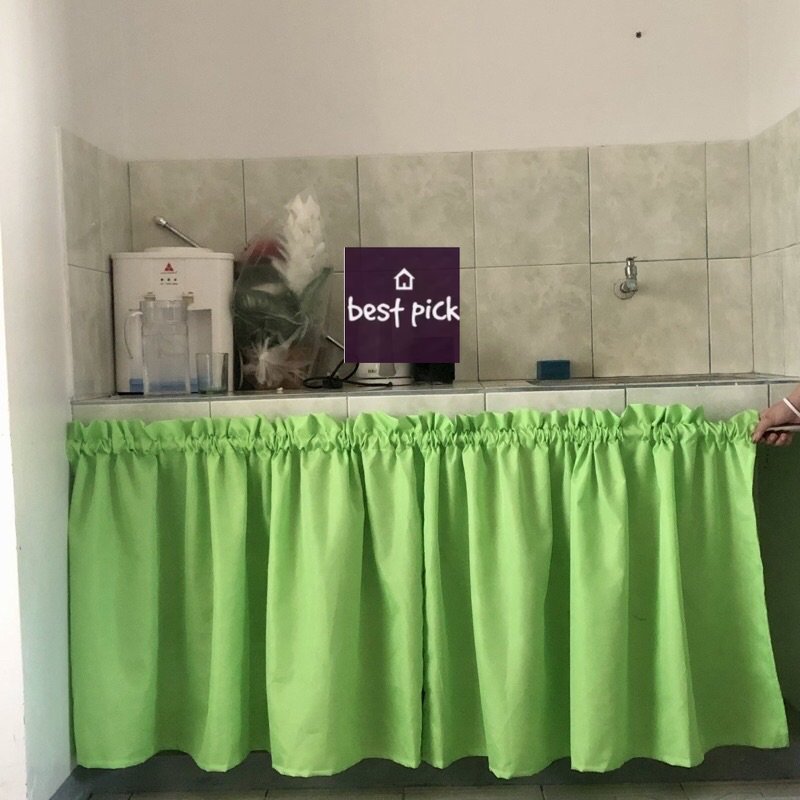 Half curtain/Lababo Curtain floral Design 32*58 inches | Lazada PH