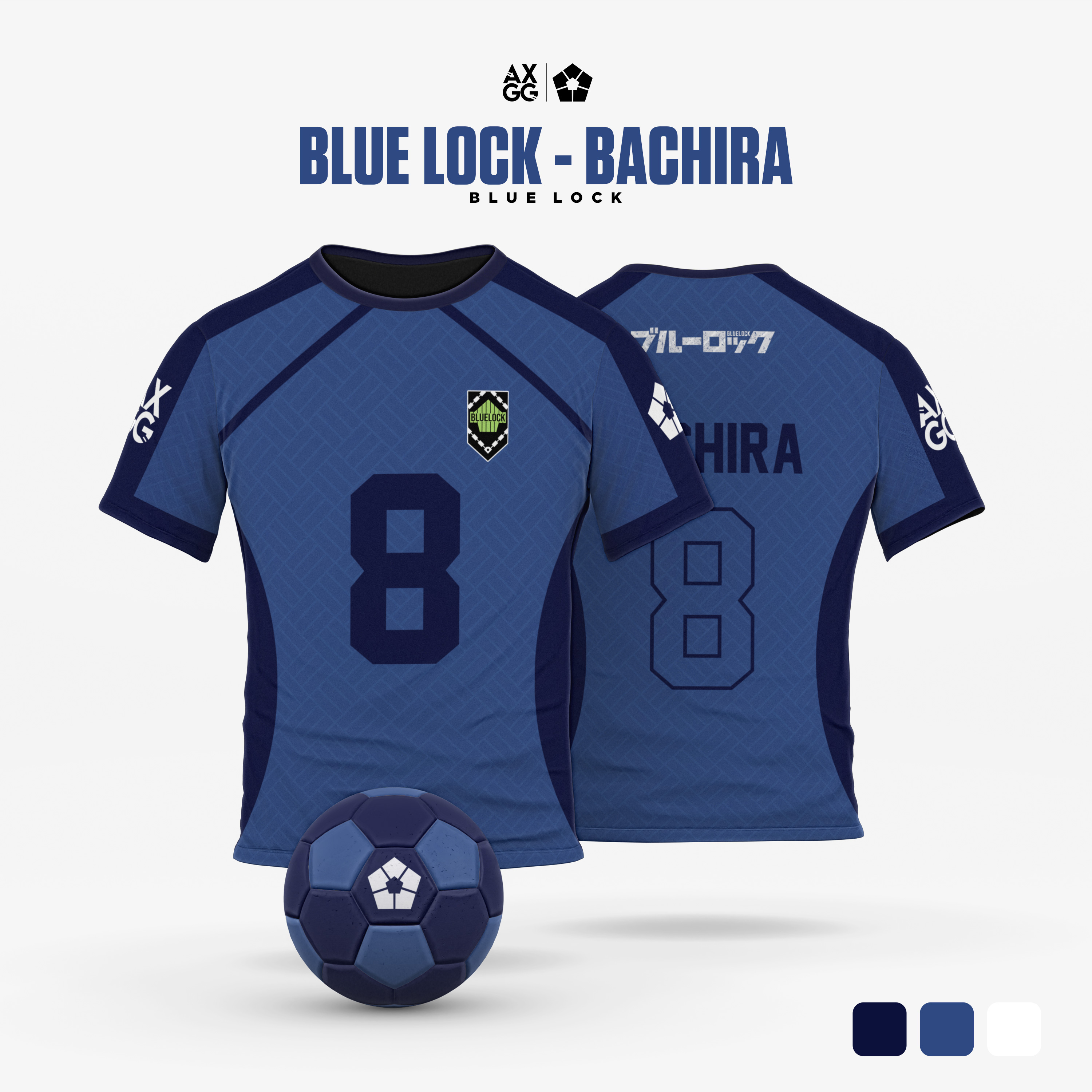 AXGG " Blue Lock " Anime T-Shirt | Lazada PH