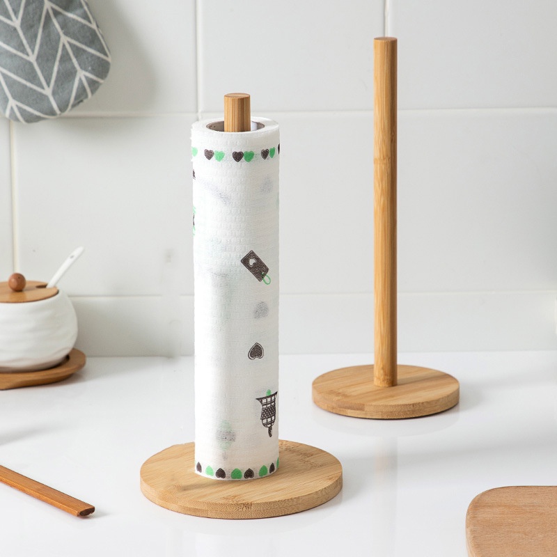 Wooden Paper Towel Holder Tissue Paper Kitchen Tissue Holder Tissue ...