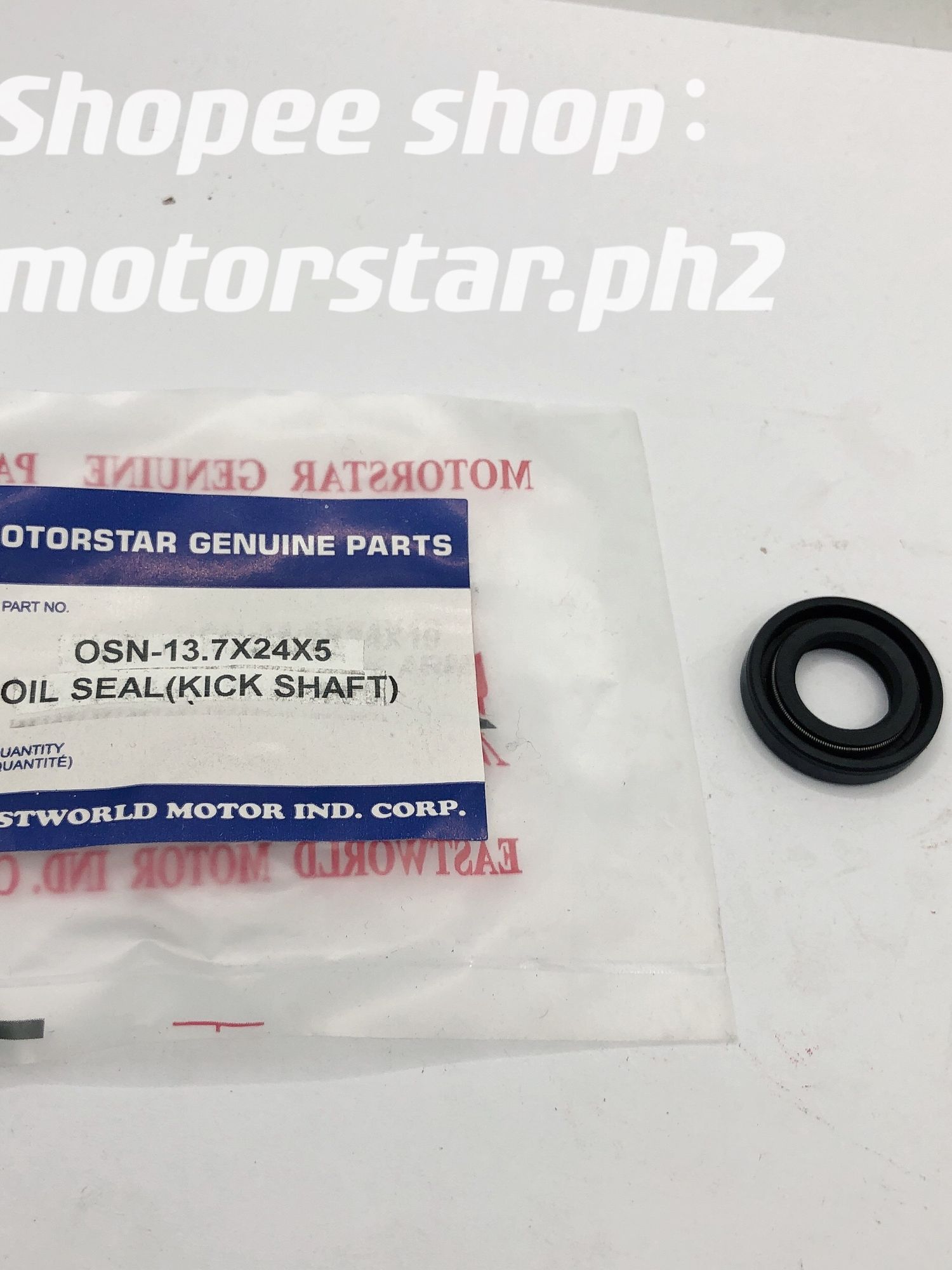 110/125CC 13.7x24x5 CHANGE SHAFT OIL SEAL MOTORSTAR | Lazada PH
