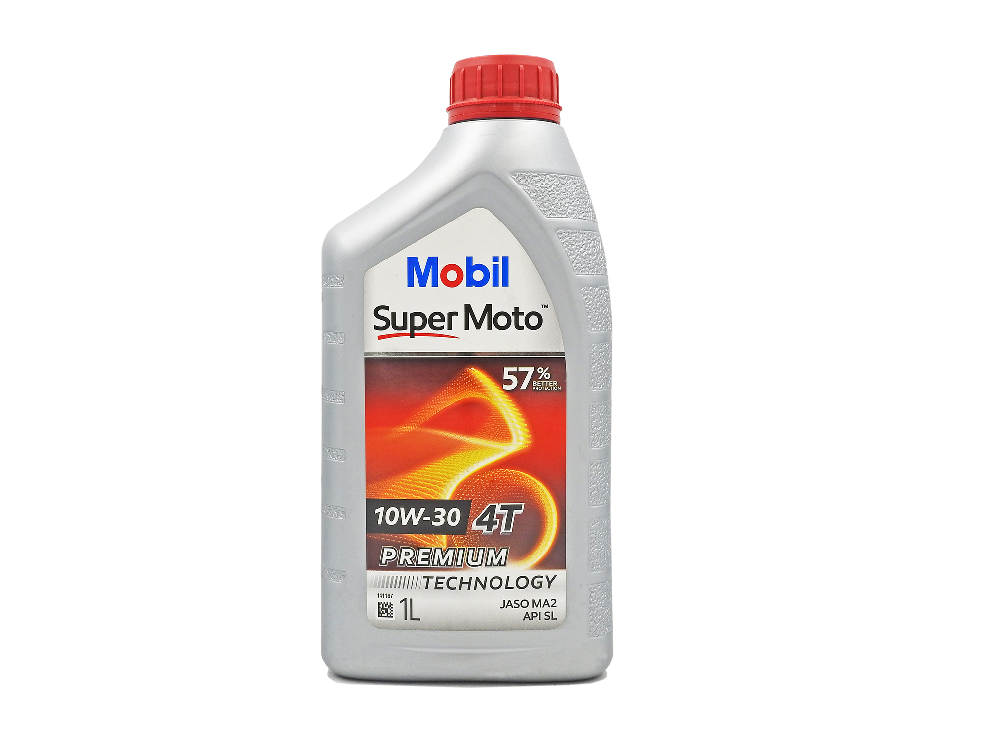 Mobil Super Moto 4T SL / JASO MA2 10W30 Synthetic Technology Motorcycle ...