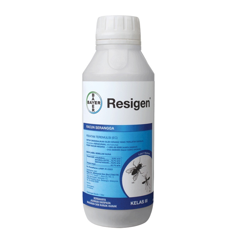 Bayer Resigen® EC Pesticide S-bioallethrin Permethrin Piperonyl ...