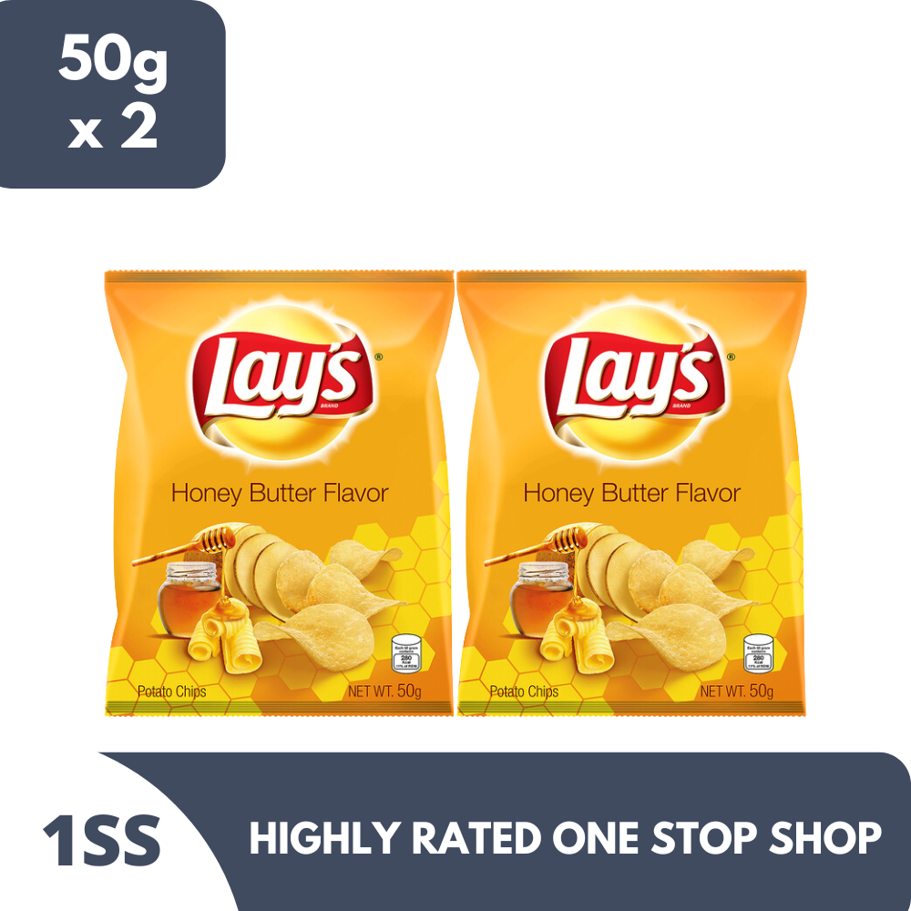 Lays Honey Butter 50g x 2 | Lazada PH