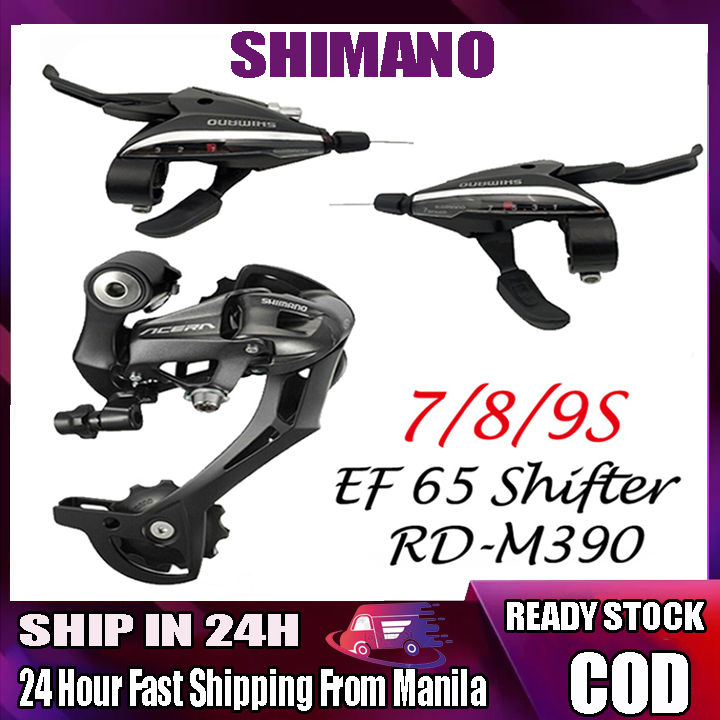 Shimano Altus EF65 9 Speed Groupset Shifter 9S Rear Derailleur RD Combo ...