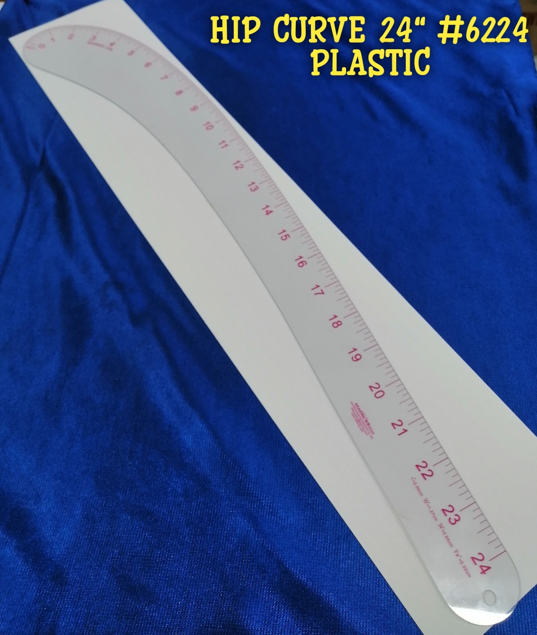 HIP CURVE 24" #6224 TRANSPARENT PLASTIC | Lazada PH