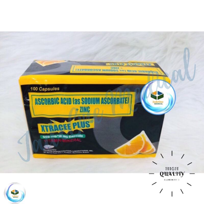 【READY STOCK】 XTRACEE PLUS Ascorbic Acid (as Sodium Ascorbate) +Zinc ...