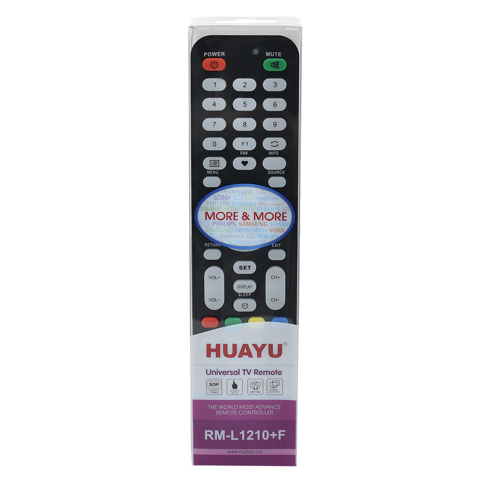 Huayu Universal LCDLED TV Remote Control compatible Pensonic Starcrown Prestiz Hanabishi MyView ...