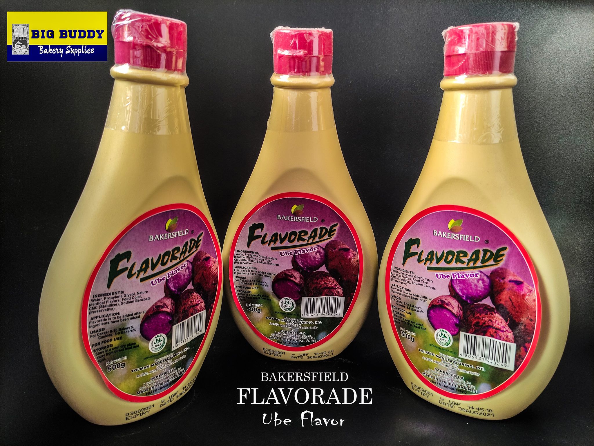 Bakersfield Flavorade Ube Flavor 500 grams | Lazada PH