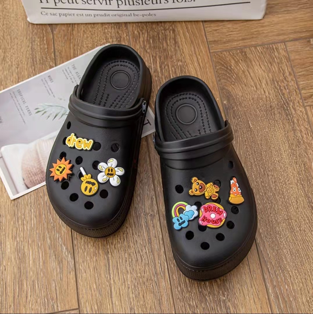 Crocs OG 4 colors Jittibz Clogs Heels beach walk Slides sandals for ...