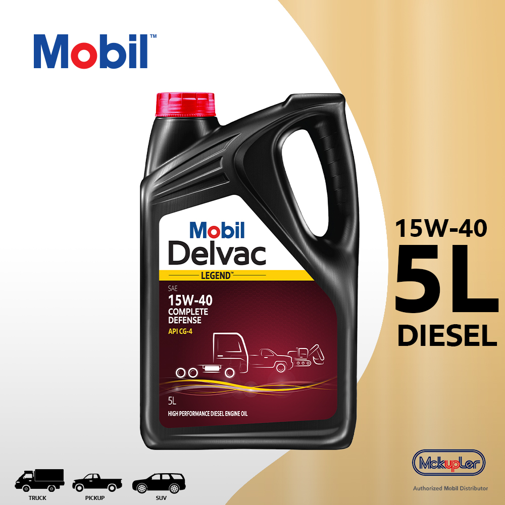 Mobil Delvac Legend™ 15W-40 Complete Defense 5L | Lazada PH