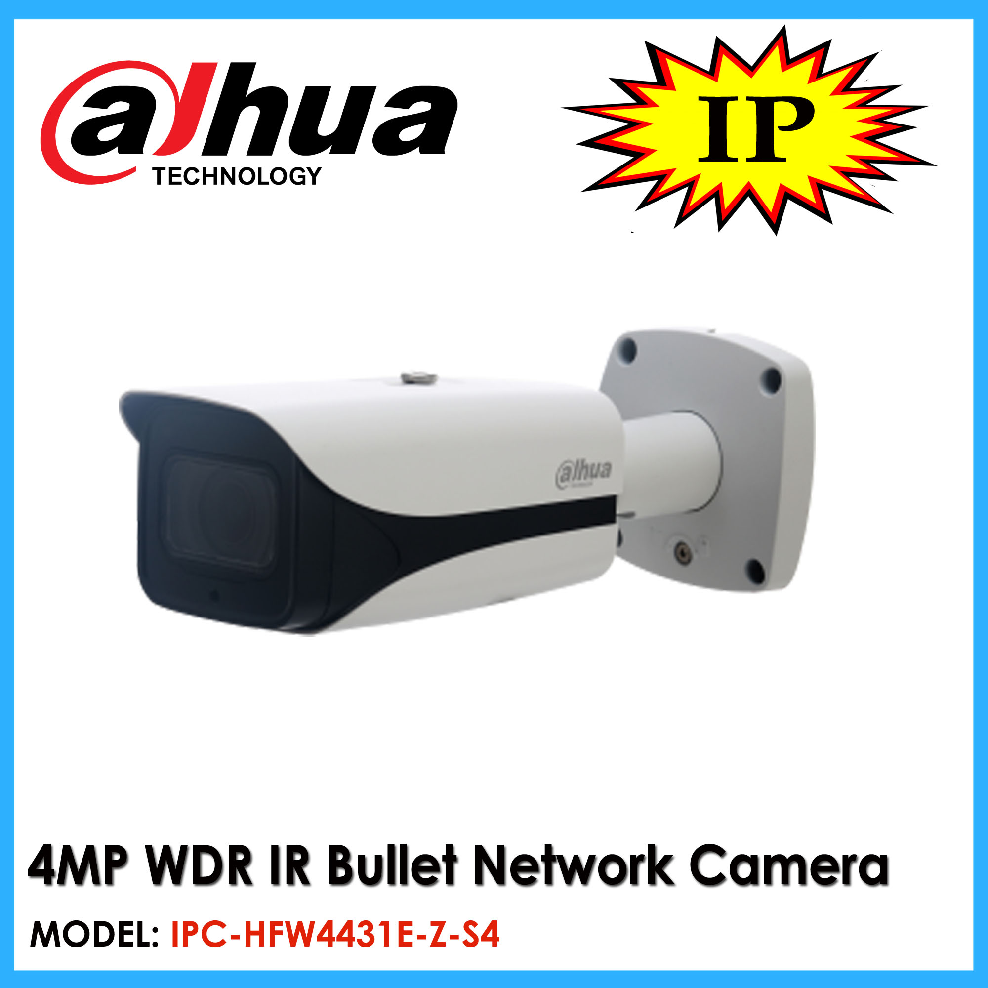 IPC-HFW4431E-Z-S4 4MP WDR IR Bullet Network Camera | Lazada PH