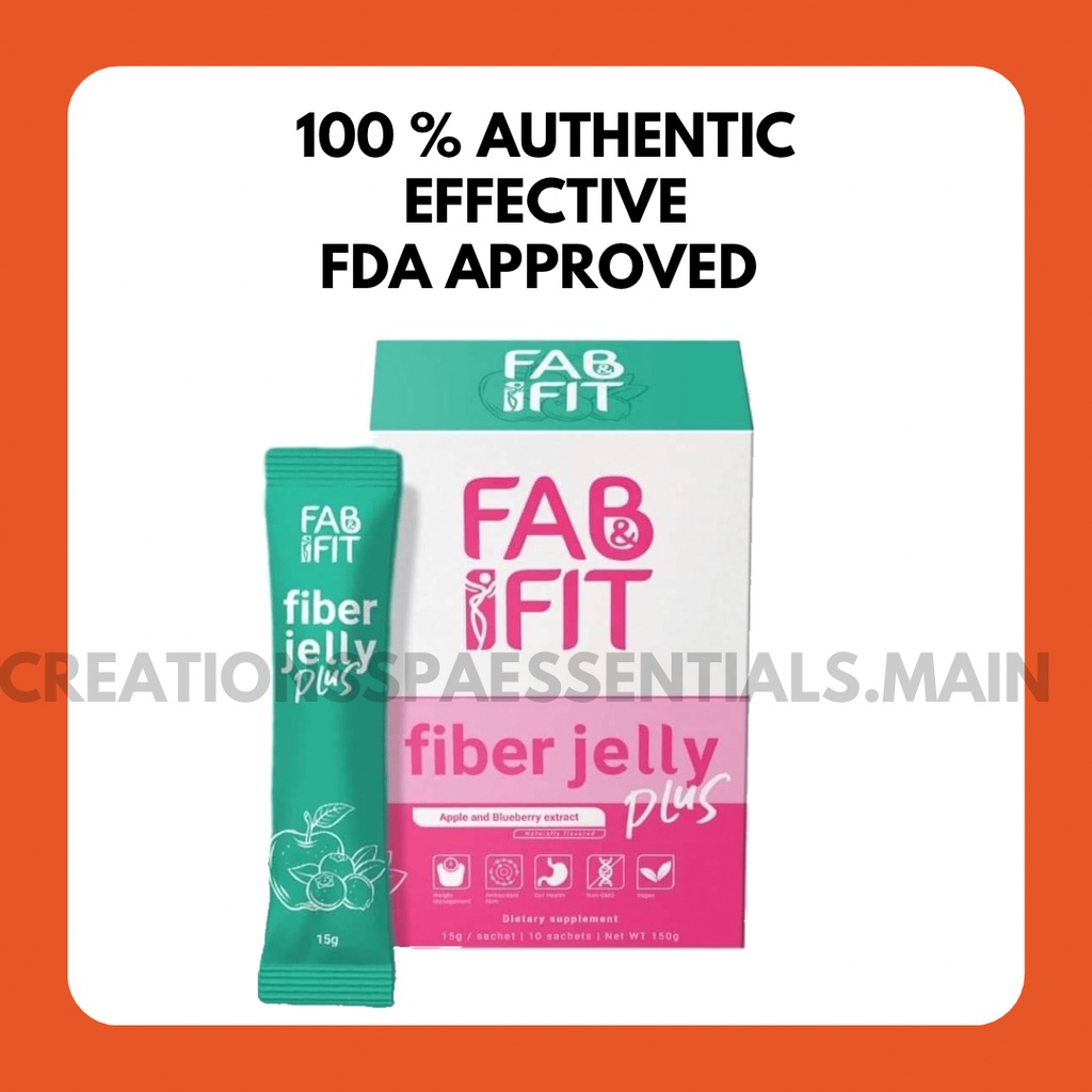 barko agad Fiber Jelly Plus by Fab Fit (10 sachets) | Lazada PH