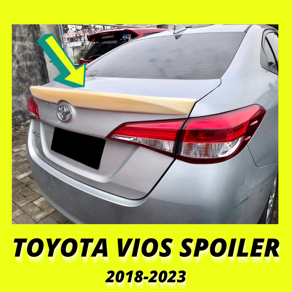 Toyota Vios Spoiler GR Ducktail Gen 4-4.5 Carbon (2019, 2020, 2021 ...