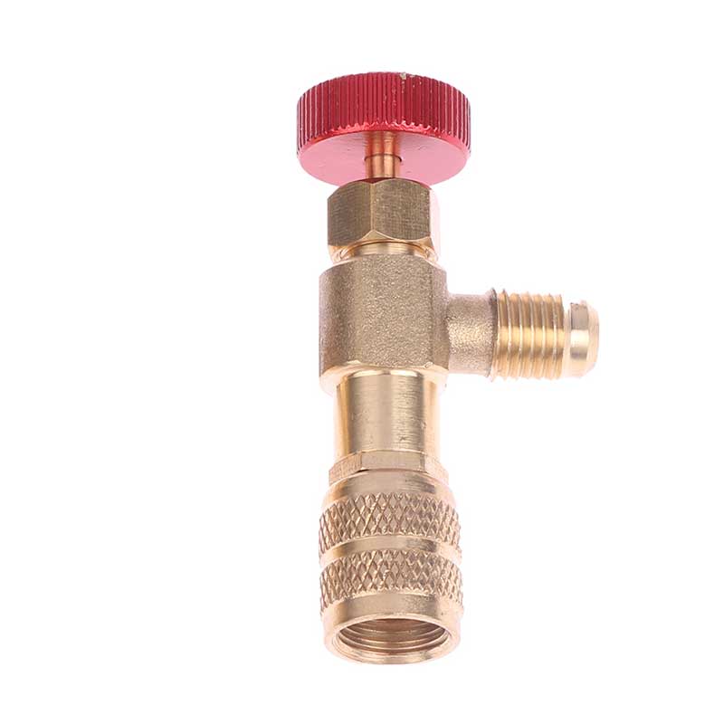 Refrigeration Charging Adapter Refrigerant Connector Safety Valve R22 ...