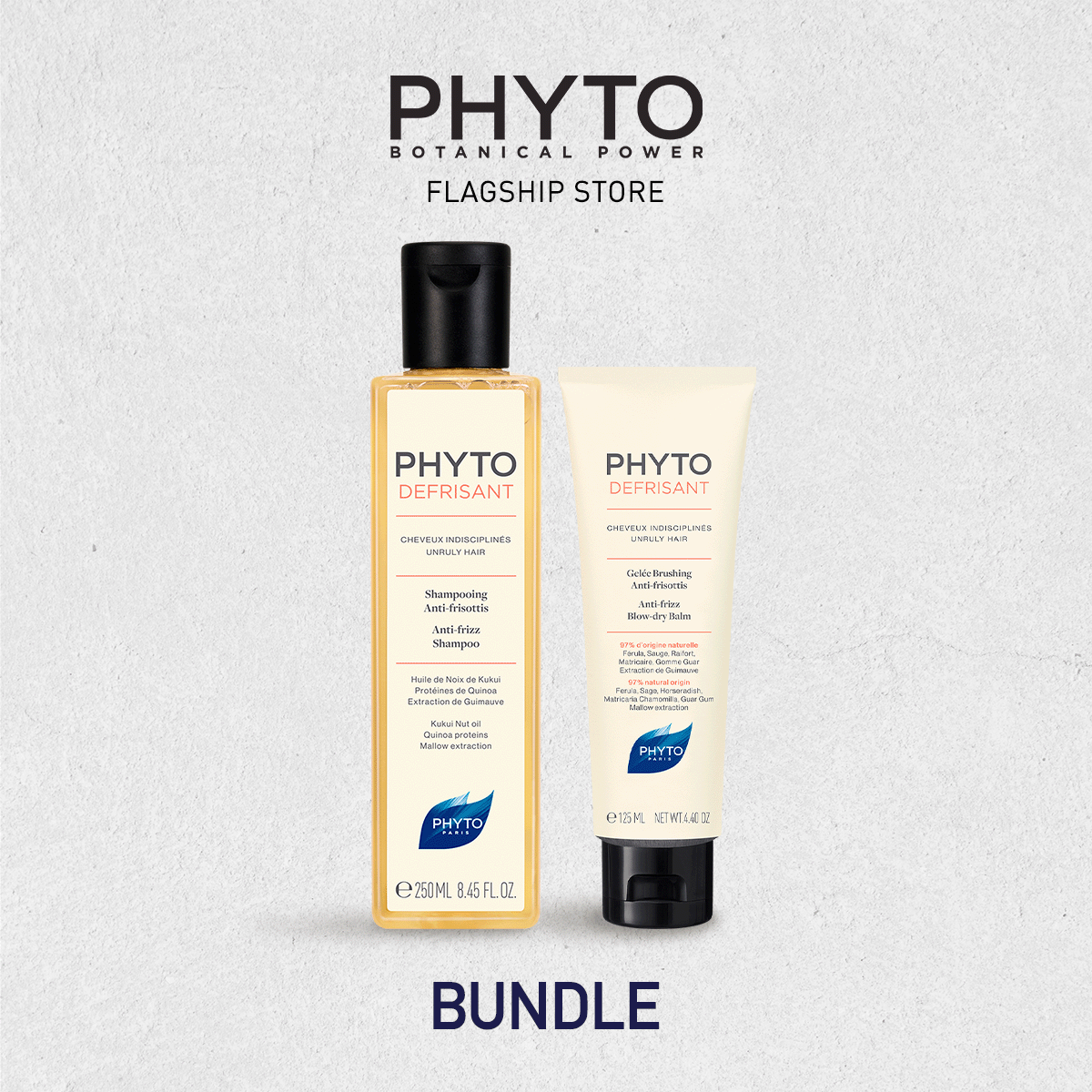 [OCTOBER EXCLUSIVE BUNDLE] Phyto Phytodefrisant Anti-Frizz Shampoo ...