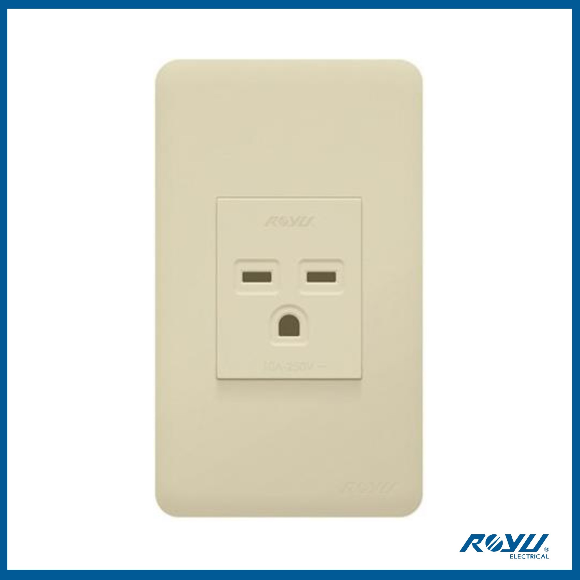 ROYU Classic Series Set Outlets - 1G WH111, 2G WH113, 3G WH115, 1G ...