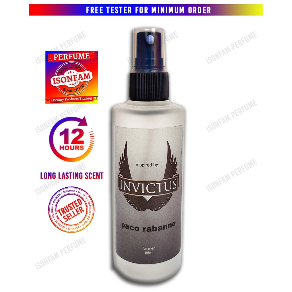 Invictus 1Million by Paco Rabanne perfume 85ml oilbase long lasting ...