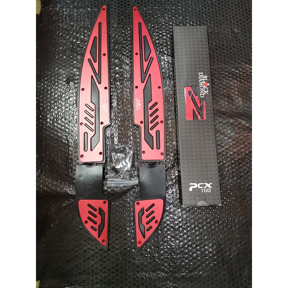 PCX 160 Nmax V2 2020 - 2022 Foot Matting Black Diamond Foot board With ...
