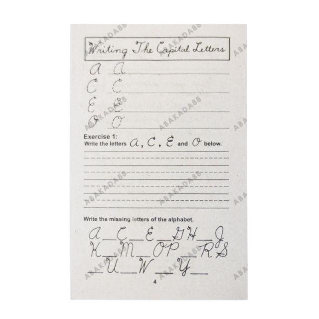 Educational Learning Cursive Writing Book For Kids | Lazada PH