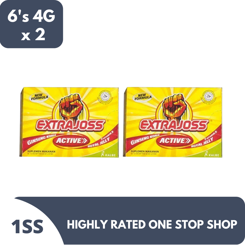 Extra Joss Korean Ginseng 6s 4G x 2 | Lazada PH
