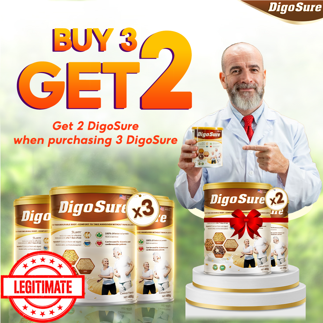 Digosure Milk Original [BUY 3 CANS GET 2 CANS FREE] Best Plant Milk For ...