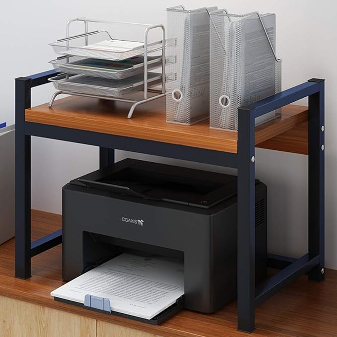 Spot /Printer Rack Office Desk Surface Panel File Copier Rack Double ...