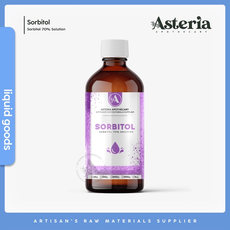 Sorbitol 70% Liquid | Sweetener (30G & 100G) - Asteria Apothecary ...