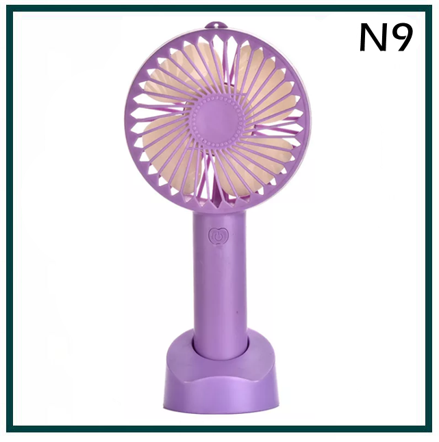 N9 Handy Mini Handheld Big Wind Noiseless Fan with Phone Holder | Lazada PH