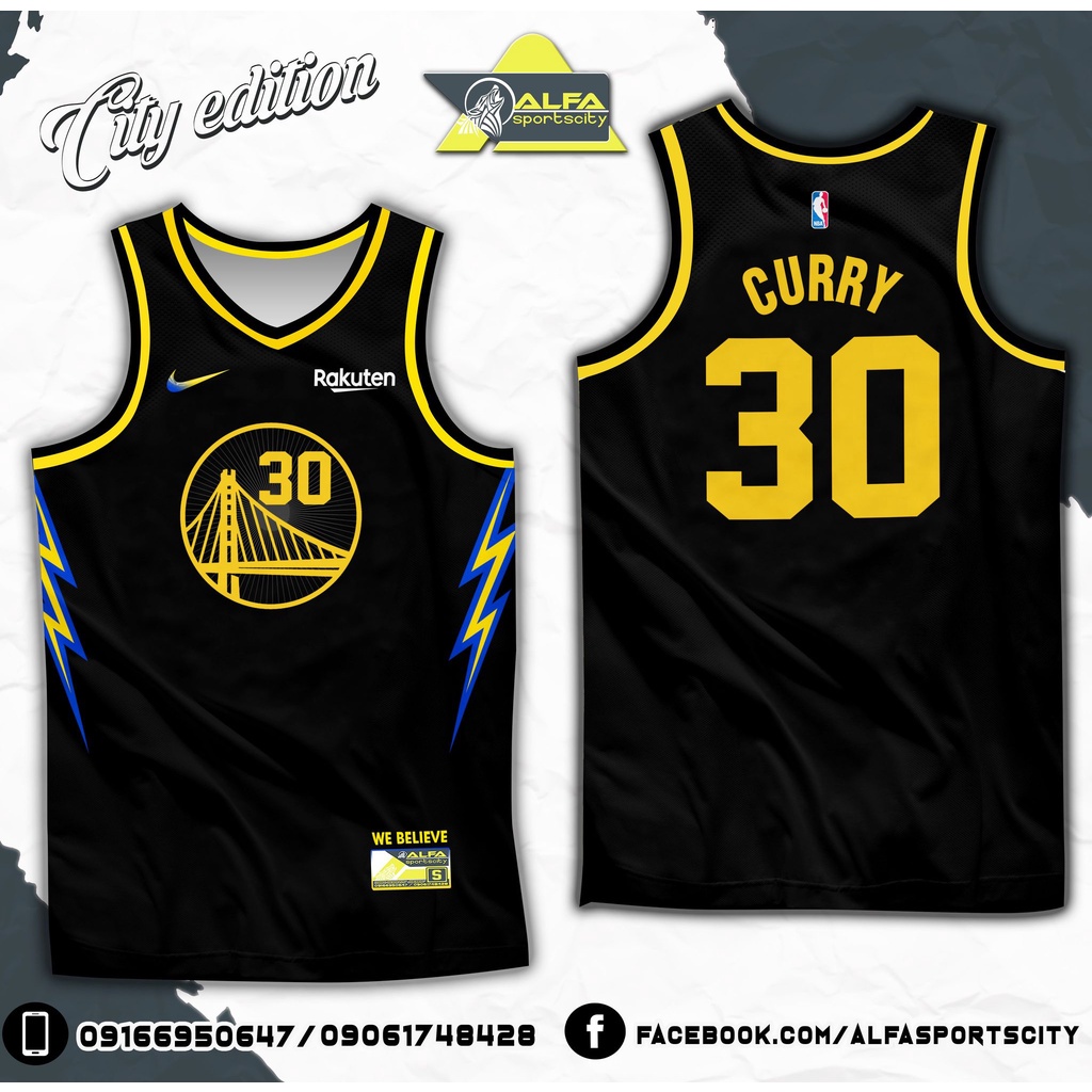 New City EDITION FULL SUBLIMATION JERSEY - GSW Golden State Warriors ...