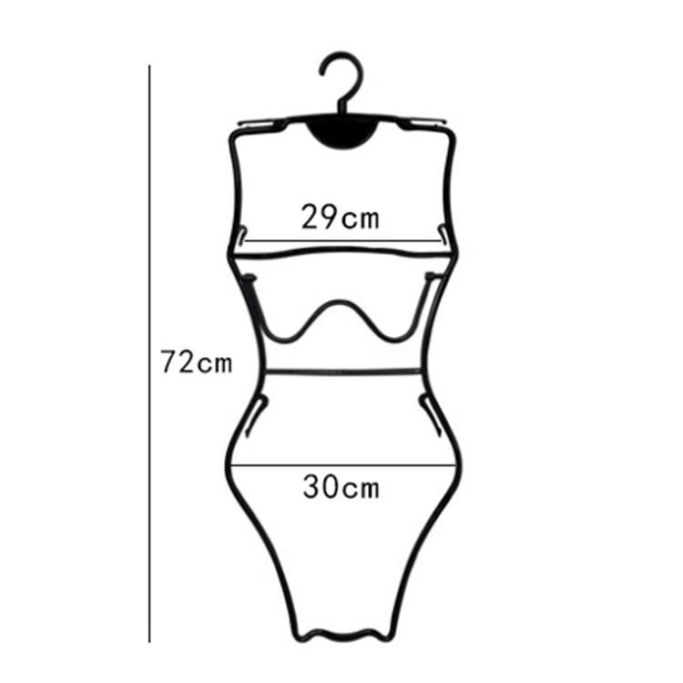 Plastic Body Shape Hanger Swimsuit Hanger Adult Swimsuit Display Hanger ...