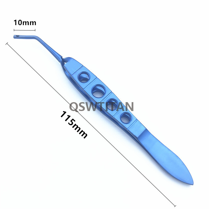 Ophthalmic Scleral Plug Forceps Ophthalmic Eye Surgical Tweezers ...