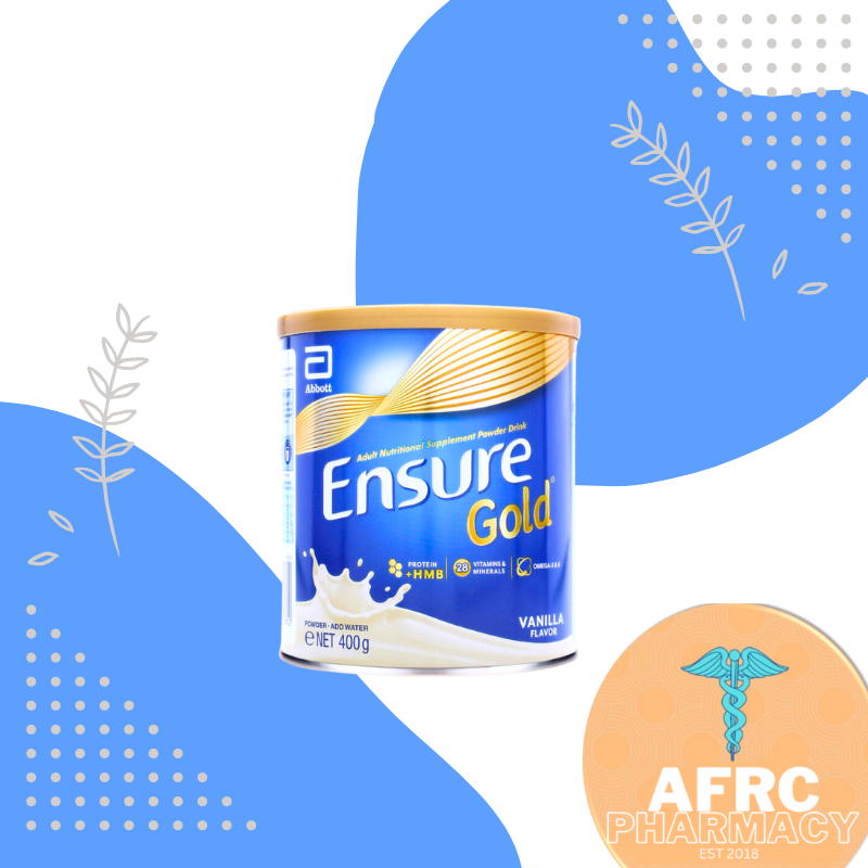 Ensure Gold Vanilla 400g and 850g Powdered Milk Adult Supplement ...