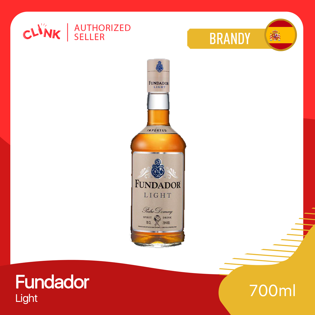 Fundador Light 700ml | Lazada PH