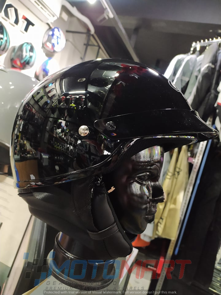 HJC HALF FACE HELMET CS-2N BLACK | Lazada PH