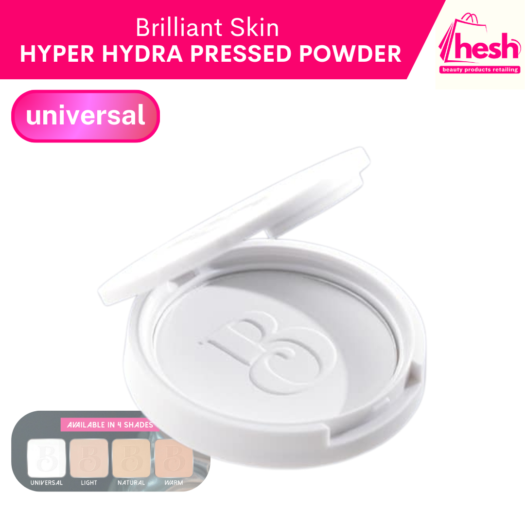 UNIVERSAL Brilliant Skin Hyper Hydra Pressed Powder with Hyaluronic ...