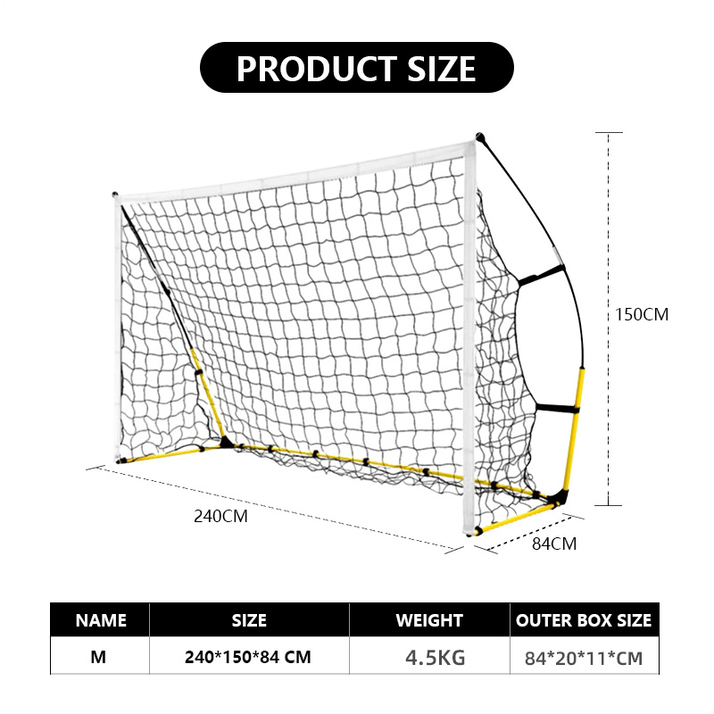 Folding Football Goal outdoor football training goal Adult and Children ...